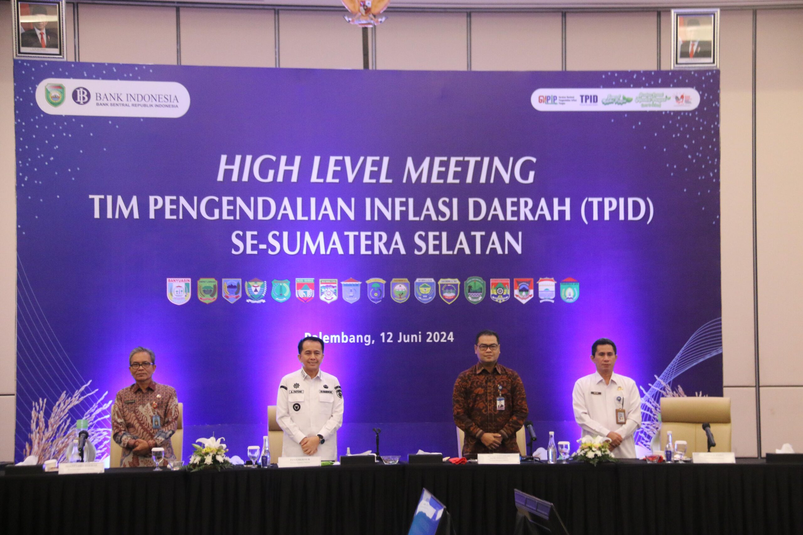 TPID se-Sumatera Selatan Adakan High Level Meeting: Kendalikan Inflasi ...