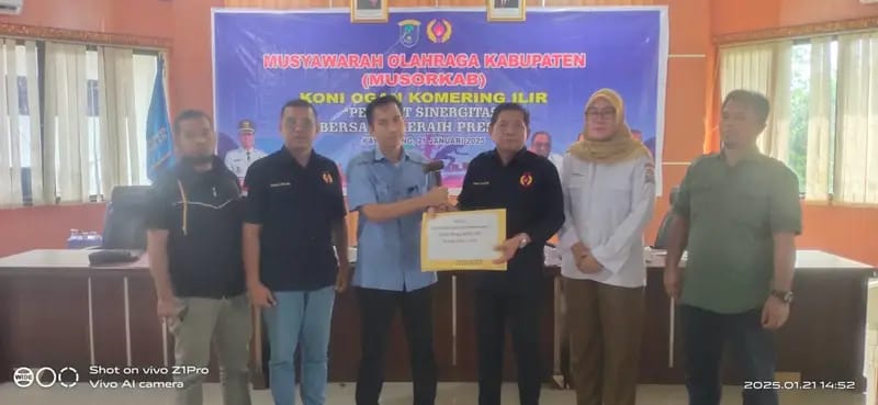 Agus Hasan Terpilih Sebagai Ketua KONI OKI Periode 2025 – 2029 – Berita ...